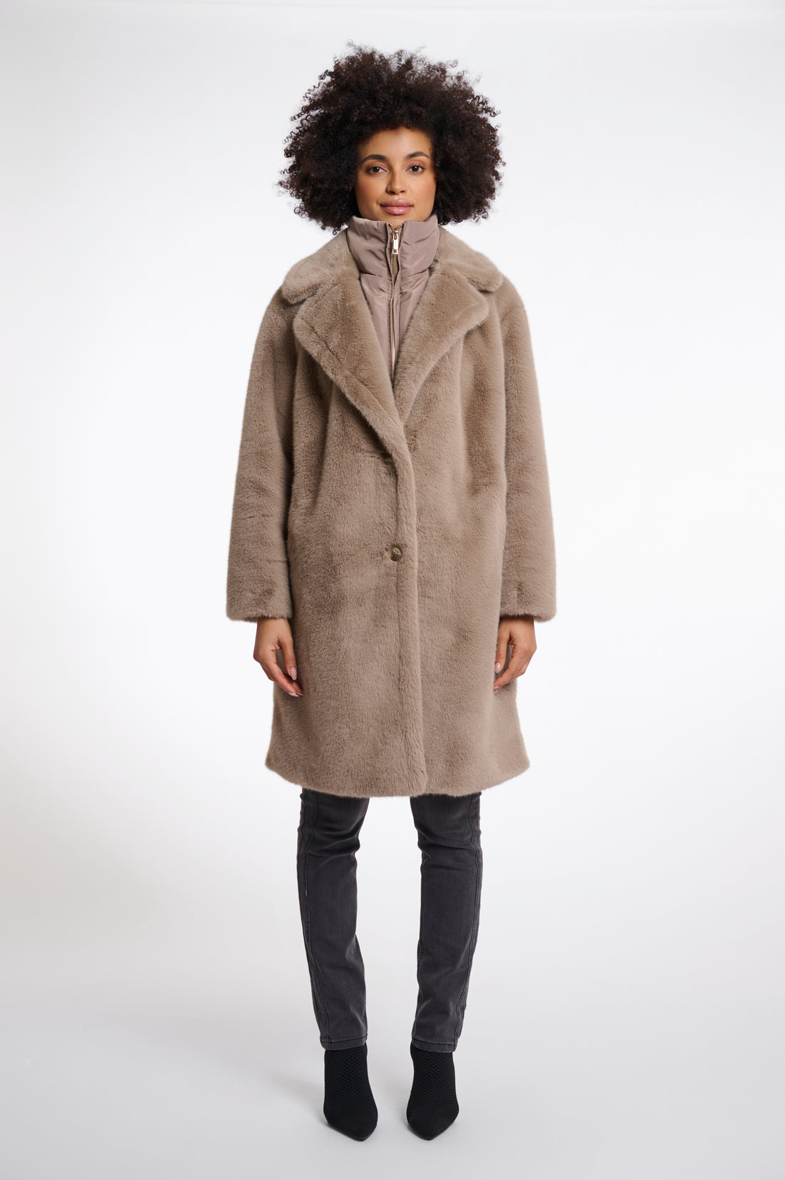 Rino & Pelle Long Coat Geesje – N.Shelley